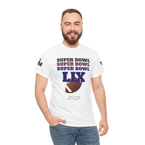 Super Bowl 2025 T Shirts Etsy