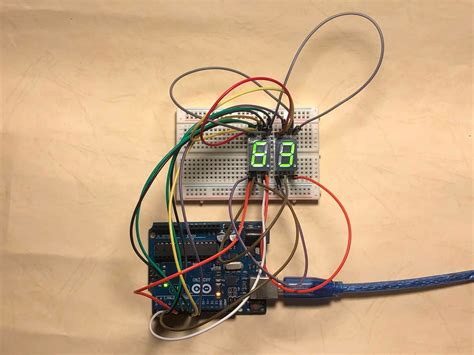Arduino筆記 使用 個GPIO控制 個 段LED顯示器 Arduino筆記 使用 個GPIO控制 個 段LED顯示器