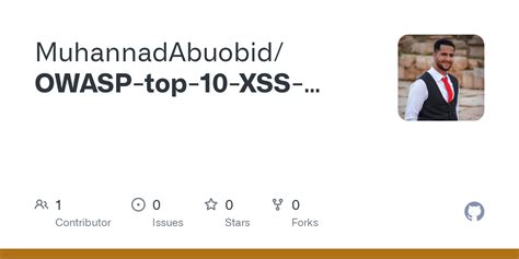 Github Muhannadabuobidowasp Top 10 Xss Bugs