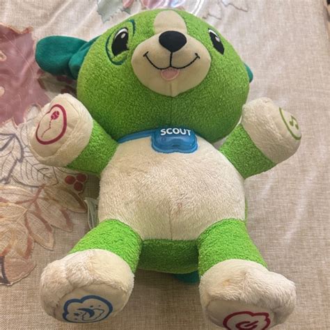 Leapfrog Toys Leapfrog Scout Plush Toy Green And Cream Poshmark
