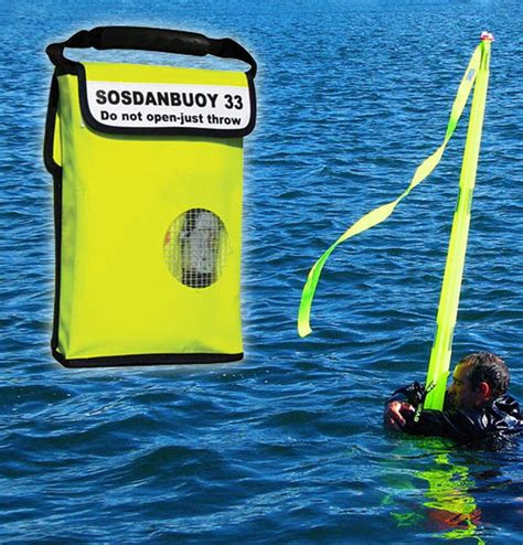 Danbuoy Opblaasbare Joon Sos Marine Resqprotec