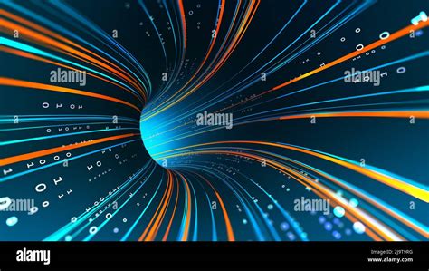 Protected Data Vortex Data Flow Technology Cyberpunk Funnel 3d Protected Data Vortex Data Flow Technology Cyberpunk Funnel 3d