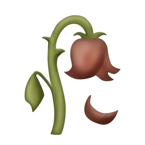 🥀 Wilted Flower Emoji Copy And Paste Emoji Stock