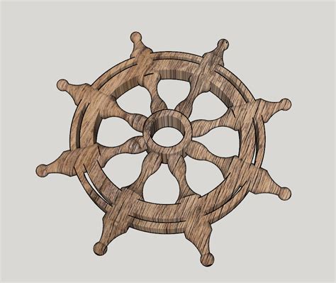 Rueda TimÓn Rudder Wheel By Eolo Download Free Stl Model