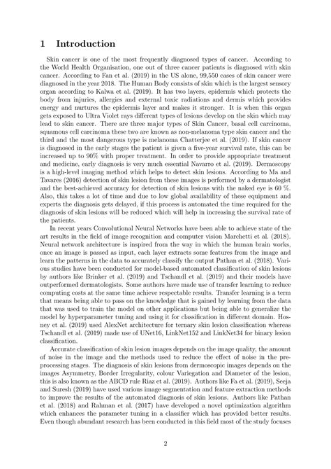 Multiclass Skin Lesion Classification With Cnn And Transfer Learning Pdf