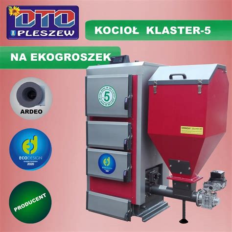 Kocioł Klaster 50kw Ekogroszek 5 Klasa Ecodesign 11642366270 Oficjalne Archiwum Allegro