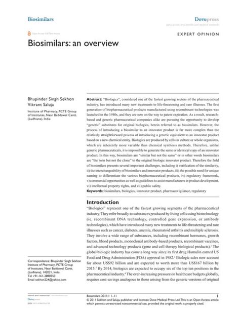 Biosimilars Ppt Presentation Ppt