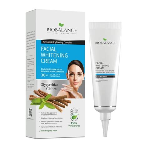 Biobalance Facial Whitening Cream 55 Ml Spf 30