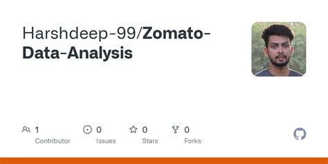 GitHub Harshdeep 99 Zomato Data Analysis