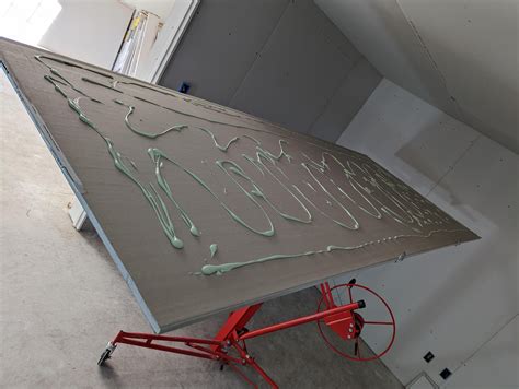 Finished Second Layer Of 58th Drywall For The Home Theater Rdrywall