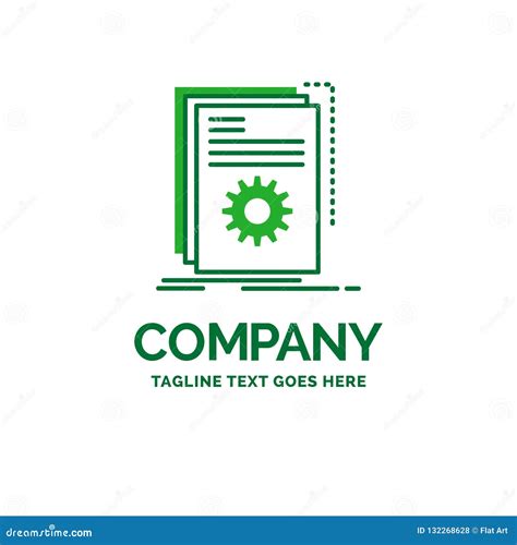 App Build Developer Program Script Flat Business Logo Templa Stock Vector Illustration Of