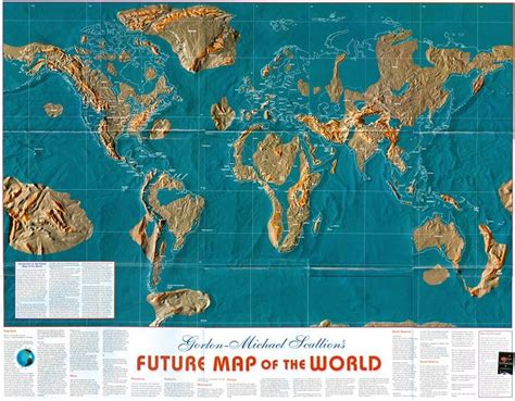 Edgar Cayce 2012 Map For Pinterest Map Future Earth World Map