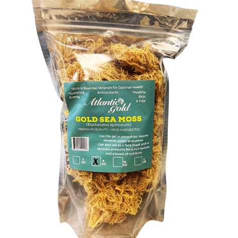 Wholesale Gold Sea Mosslab Testedsun Driedwild Harvested For Your