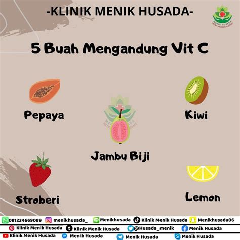 5 Buah Mengandung Vit C Lemon Stroberi Stroberi Jambu Biji
