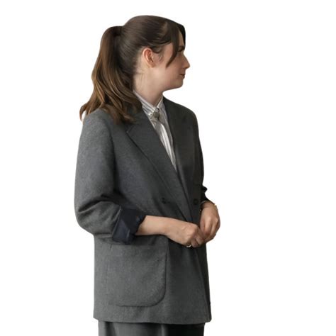 Rooster Charly Clive Grey Wool Blazer America Suits