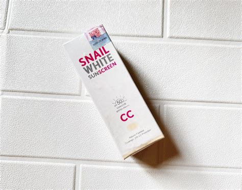Snail White Sunscreen Cc Spf 50 Beauty And Personal Care Face Makeup