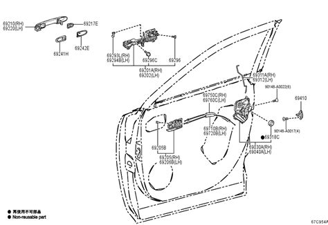 Frame Sub Assy Fr Door Outs Handle Lh