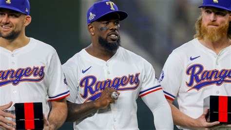 The Texas Rangers Get Their World Series Rings