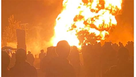 Massive Fire Erupts After Four Trucks Explode In Nakuru Afrinewske