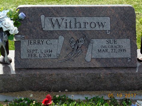 Jerry C Withrow 1934 2014 Find A Grave Memorial
