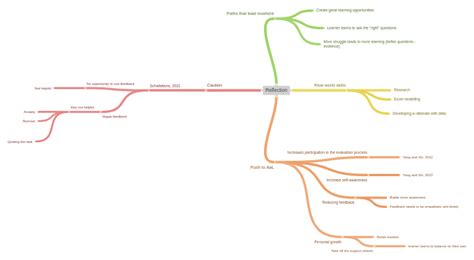 Reflection Coggle Diagram
