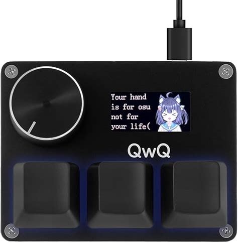 Sayo Device O3c Magnetic Switch Gaming Keyboard With Rgb 3 Keys Knob