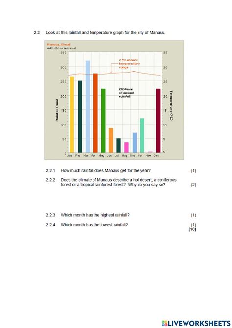 Geography Paper Free Interactive Worksheets 1307499