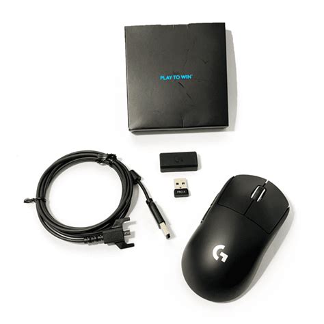 Mouse Logitech G Pro X Superlight Preto Semi Ttrv Store Que O