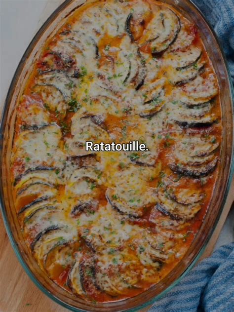 Ratatouille Receta Francesa Fácil Y Colorida Tiktok