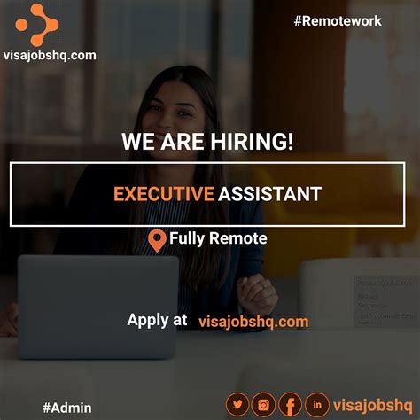 Executive Assistant Remote
