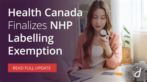 Health Canada Nhp Labelling Exemption Now In Effect Until 2028 Dicentra