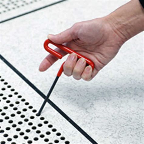 Perforated Raised Floor Tile Puller Data Center Floor Tiles