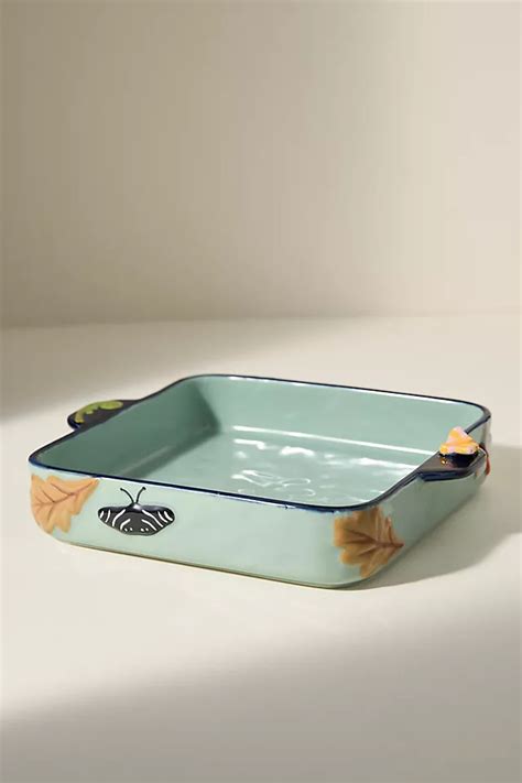 The Faye Icon Stoneware Square Baking Dish Fall Edition Anthrohome