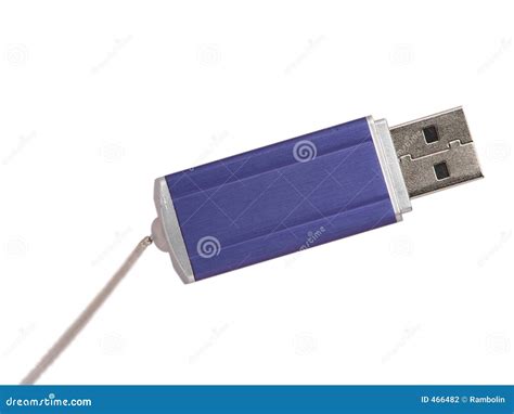 Usb Flash Drive Stock Photo Image Of Data Binary Held 466482