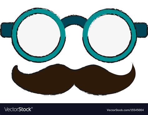 Groucho Marx Glasses Vector
