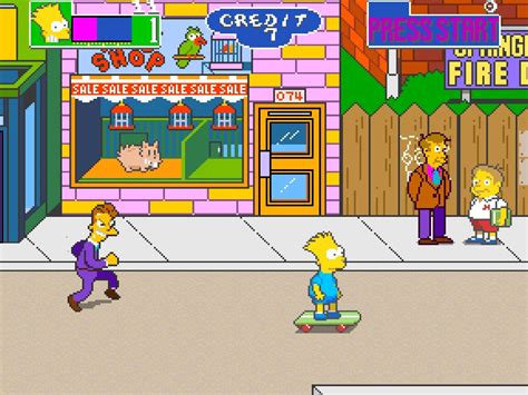 I Played The Classic The Simpsons Arcade Game From 1991 By Konami