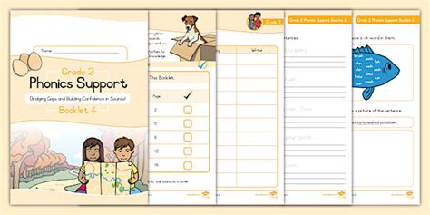 Grade 2 Phonics Support Booklet 4 Teacher Made Twinkl