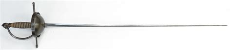 At Auction A Spanish Colonial Cuphilt Rapier Sword