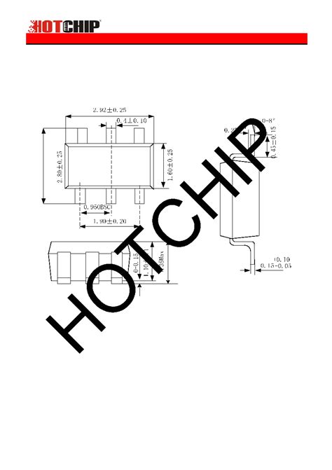 Dw01 Datasheet55 Pages Hotchip Testification Of 2 V V Over