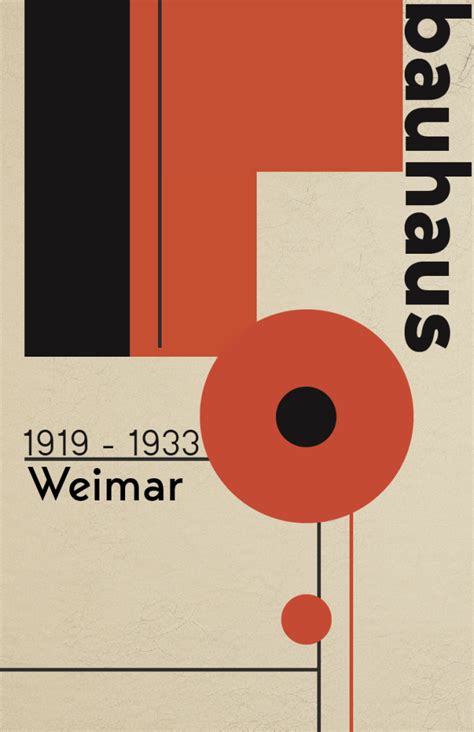 Bauhaus Inspired Poster Designs Wires And Words