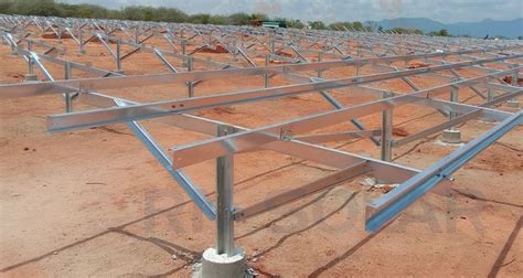 Module Mounting Structures At Best Price In Bhopal By Elcamac Engineers