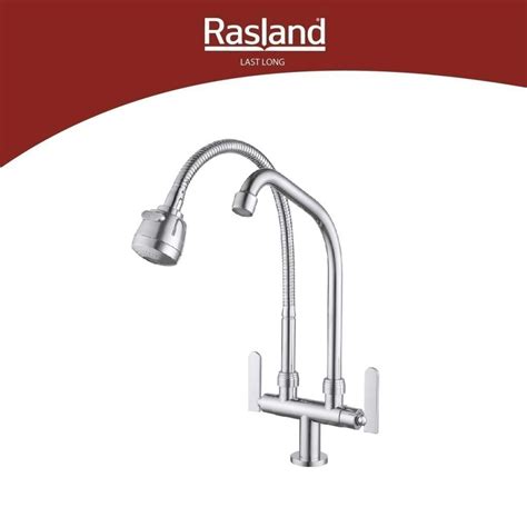 Ra Dz 1006 ก๊อกซิงค์เย็นสองสเปาท์ Combination