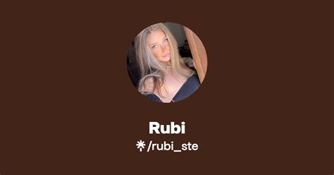 Rubi Instagram Tiktok Linktree