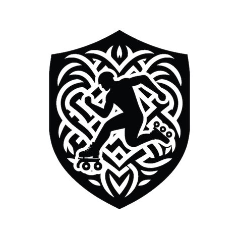 Inline Skating Roller Skate Premium Ai Generated Vector