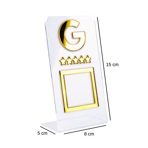 Placa QR Code Avaliação Google Comércio Loja Transparente Arte Sedução Loja Oficial