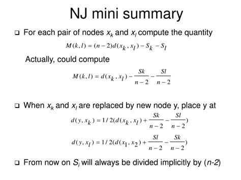 Ppt Neighbor Joining Nj Algorithm Powerpoint Presentation Free