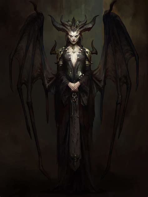 Diablo 4 Lilith Poster Wqpscan