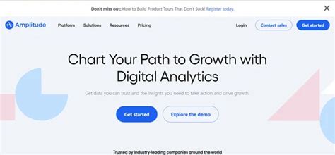 Amplitude Ai Driven Product Analytics Platform