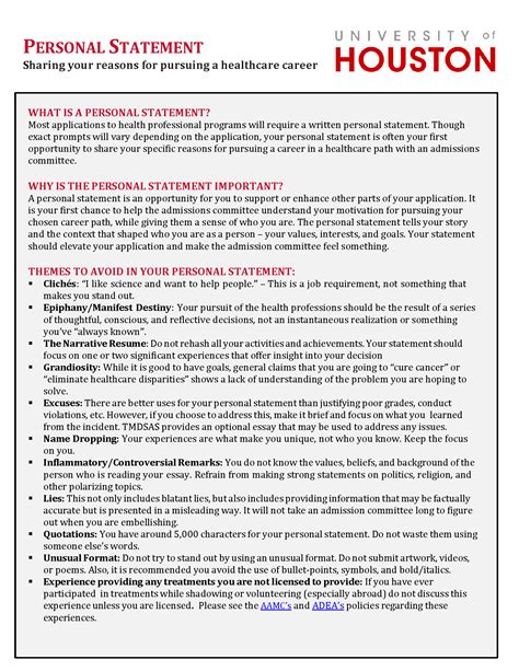 How To Write Personal Statement Knowdemia