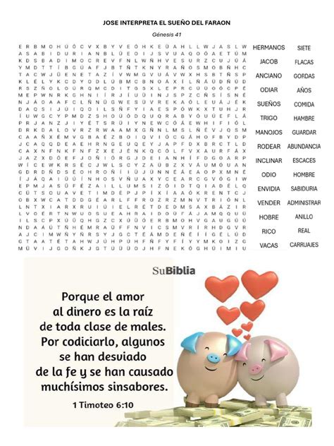 José Y La Interpretación Del Sueño Del Faraón Pdf